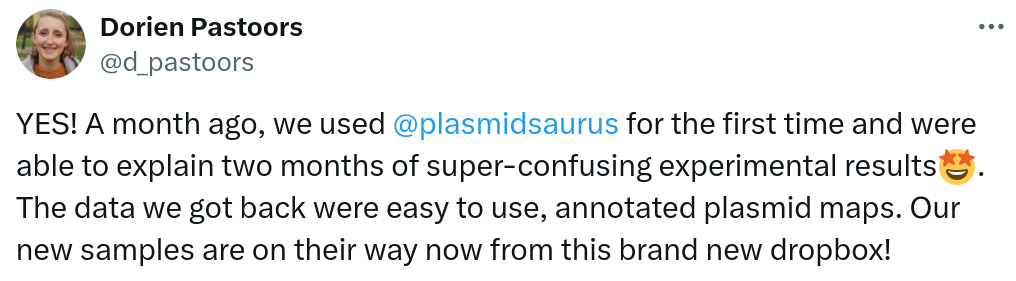 Plasmidsaurus :: Sequence everything.